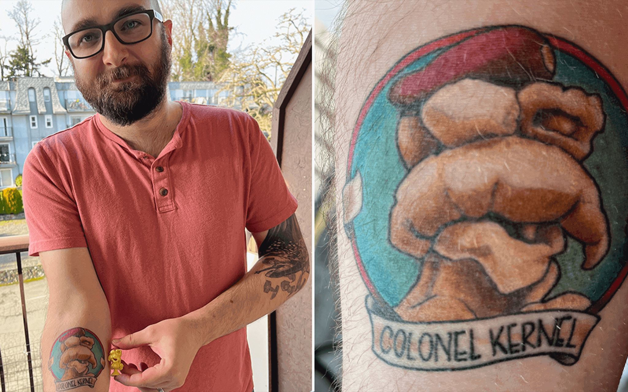 Popcorn Kernel Tattoos Cineplex.com | Meet The Man Who Loves Colonel