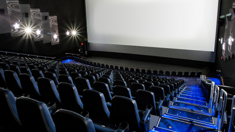 Cineplex Movie Theatre Screen